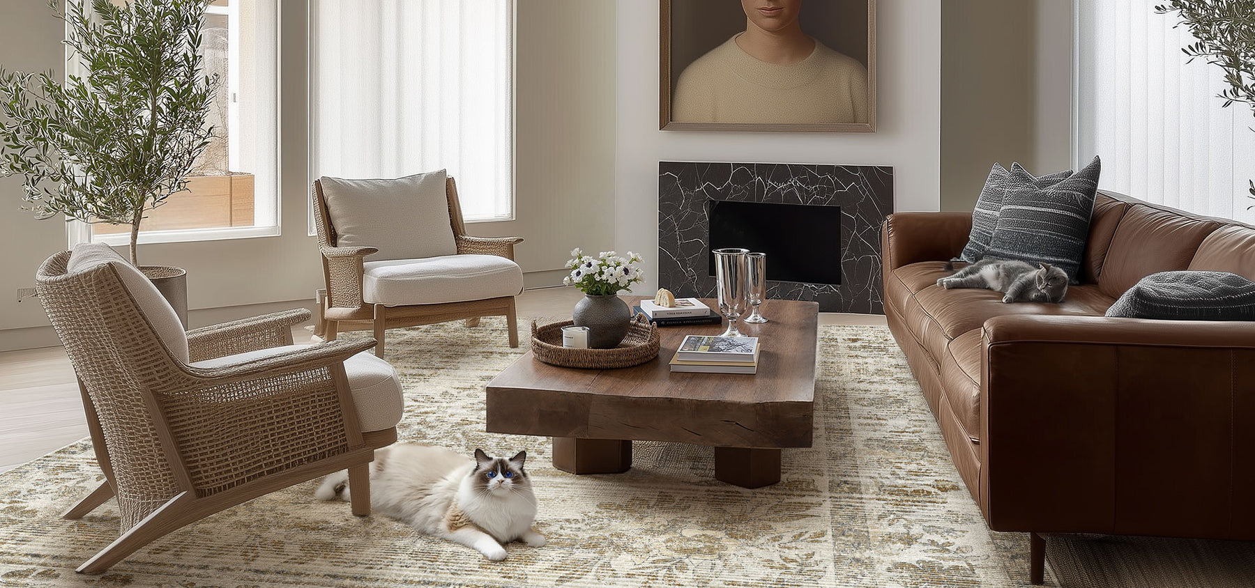 Washable & Quality Comfort Area Rugs Soft, Durable, Easy Clean Rugs ...